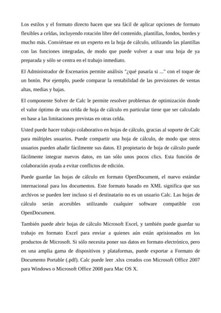 Libre Office Calc | ODT
