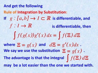 COMPUTING ANTI-DERIVATIVES (Integration by SUBSTITUTION) | PPT