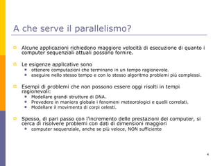 Calcolo Parallelo | PPT