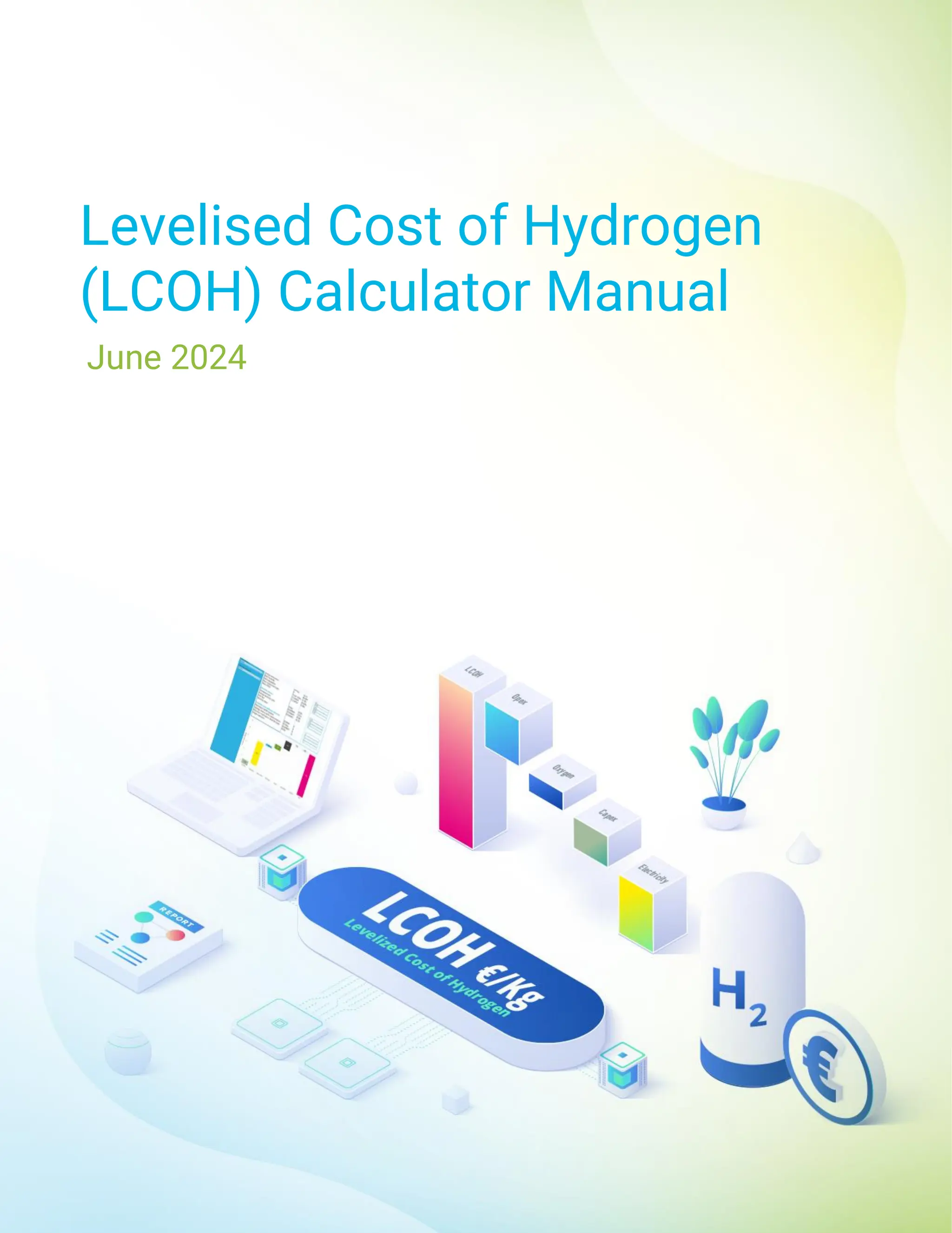 Levelised Cost of Hydrogen (LCOH) Calculator Manual | PDF