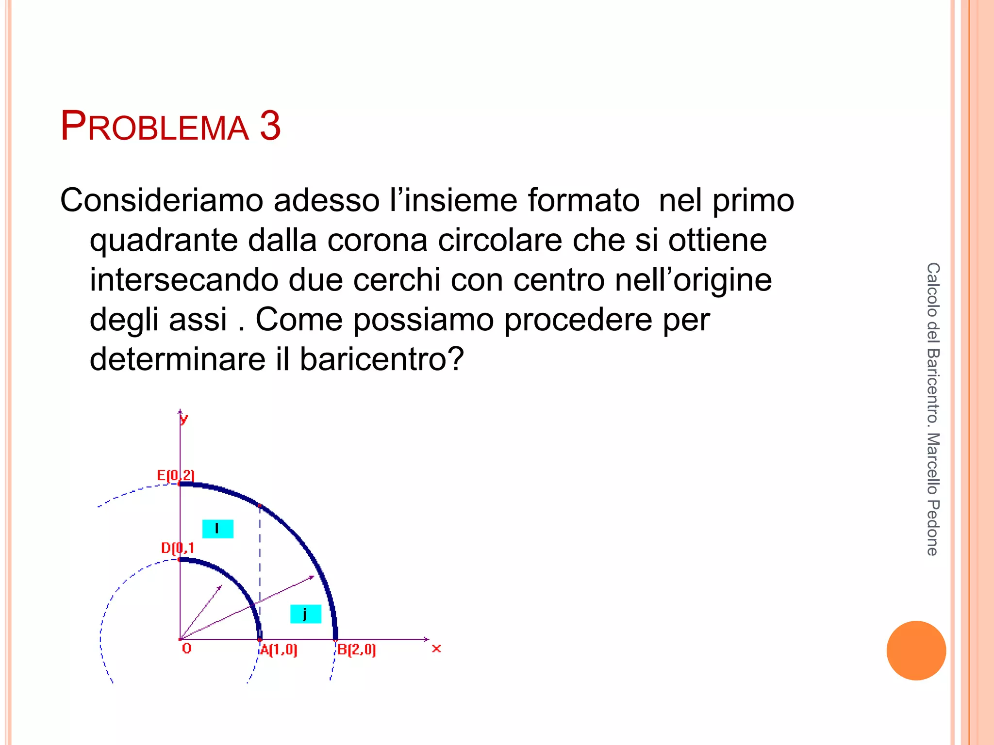 Calcolo del baricentro | PPTX
