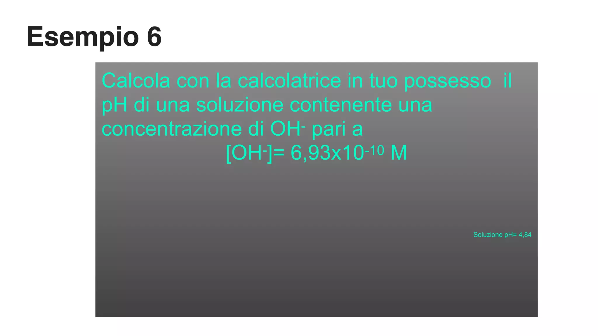 Calcolo del pH con la calcolatrice | PDF | Chemistry | Science