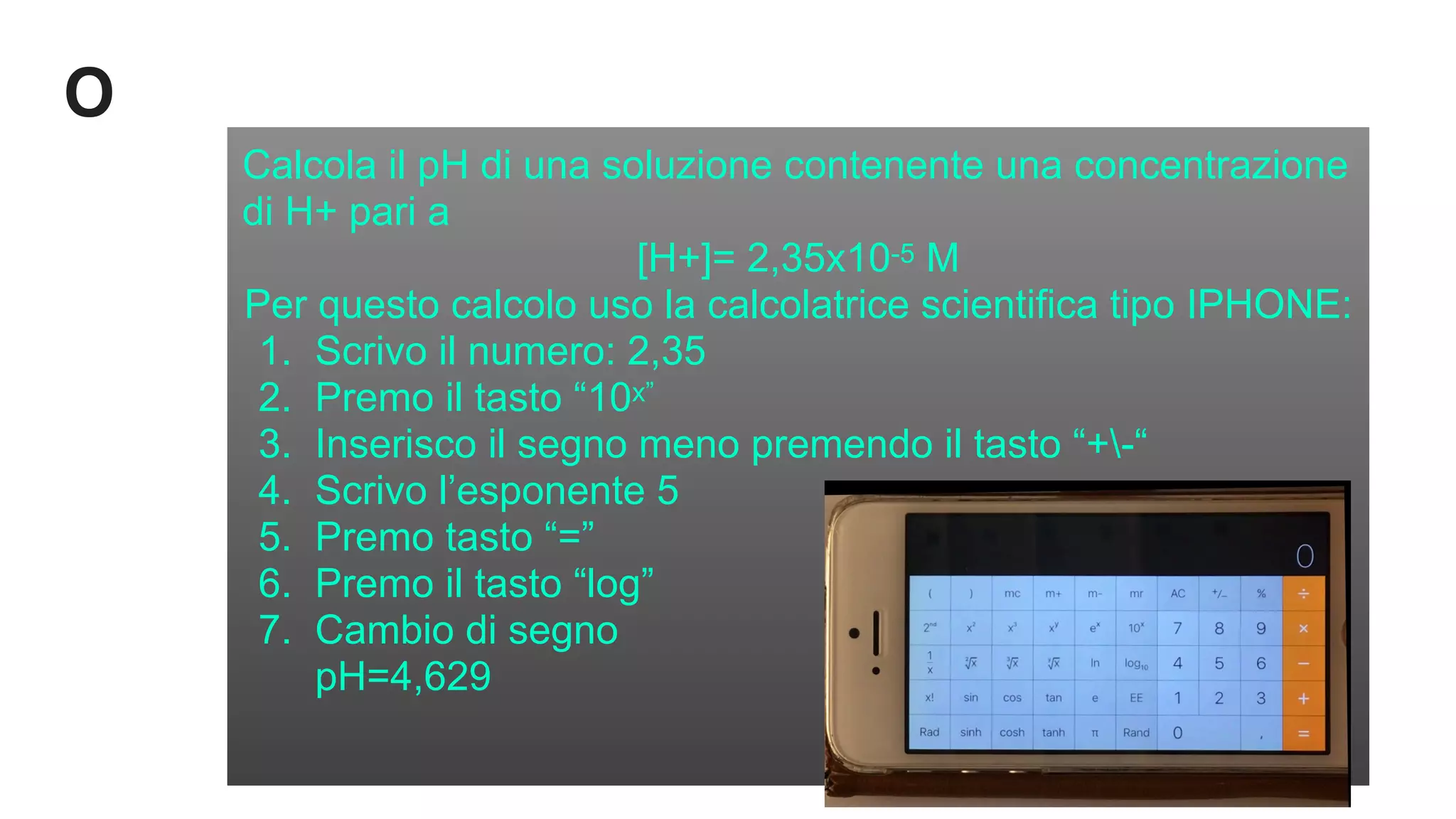 Calcolo del pH con la calcolatrice | PDF | Chemistry | Science