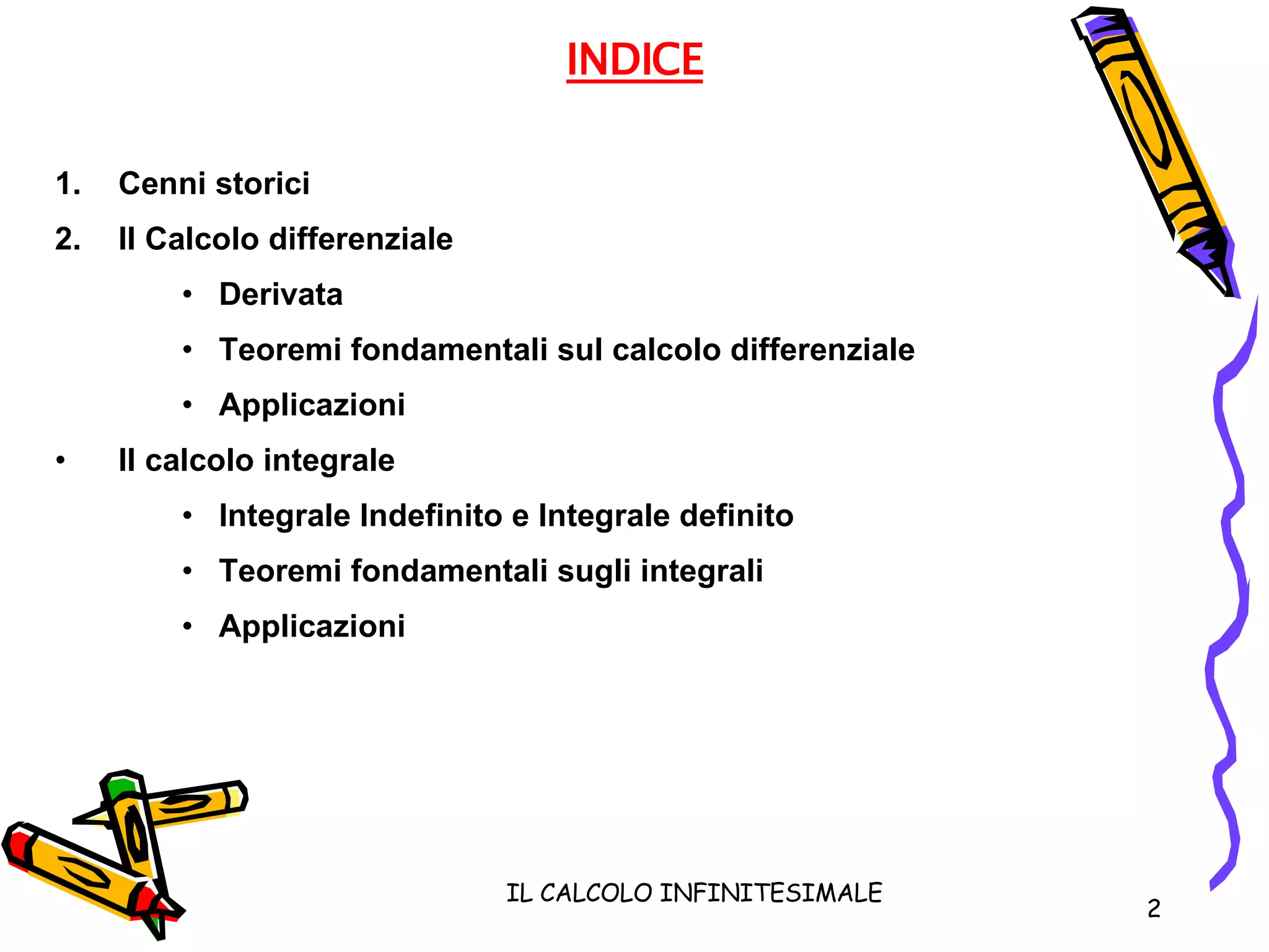Calcolo Infinitesimale | PPT