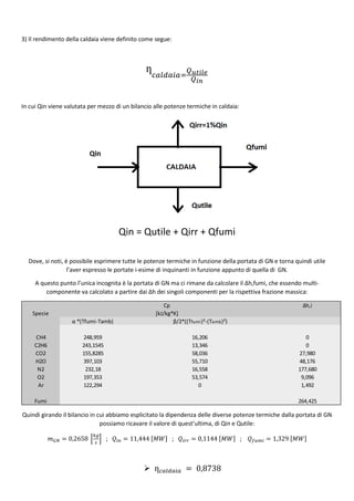 Calcolo semplificato di rendimento caldaia con e senza "air-heater ...