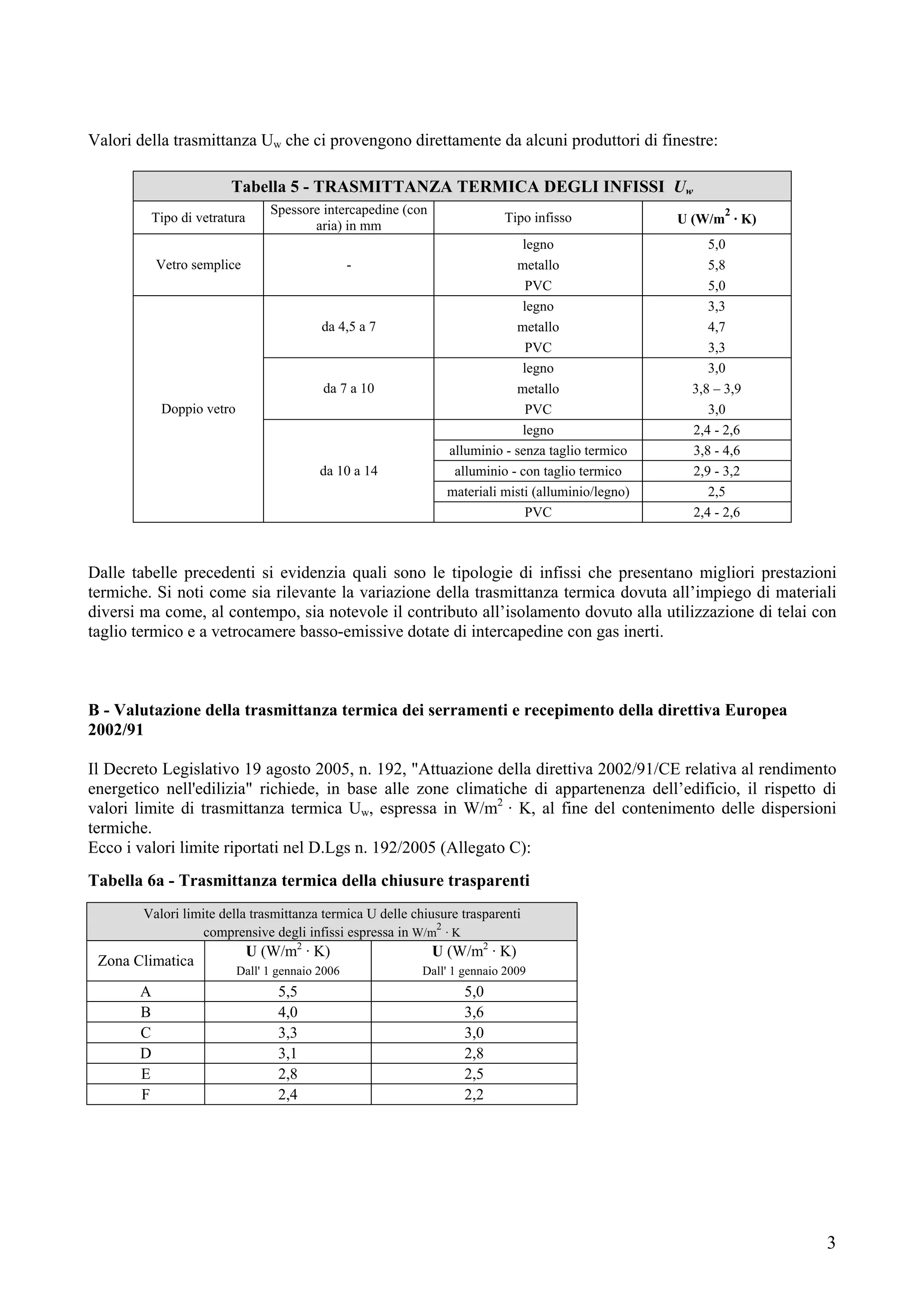 Calcolo trasmittanza 72 | PDF