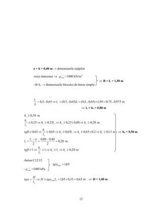 Calcul fundatii-izzolate exemplu din axisvm | PDF | Civil Engineering Industry | Industries