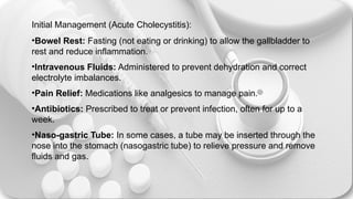 ACUTE CALCULAR CHOLECYSTITIS: A CASE STUDY | PPTX