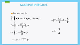 multiple intrigral lit | PPTX