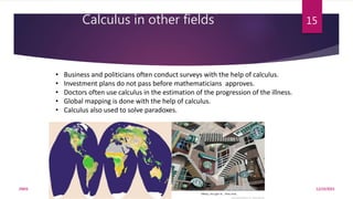 Calculus in real life (Differentiation and integration ) | PPTX