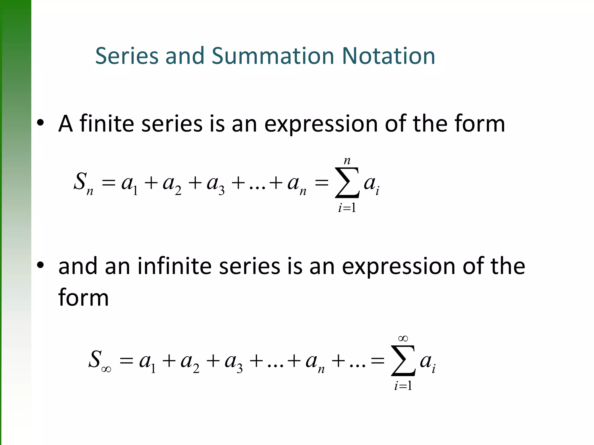 Calculas sequence and series | PPTX