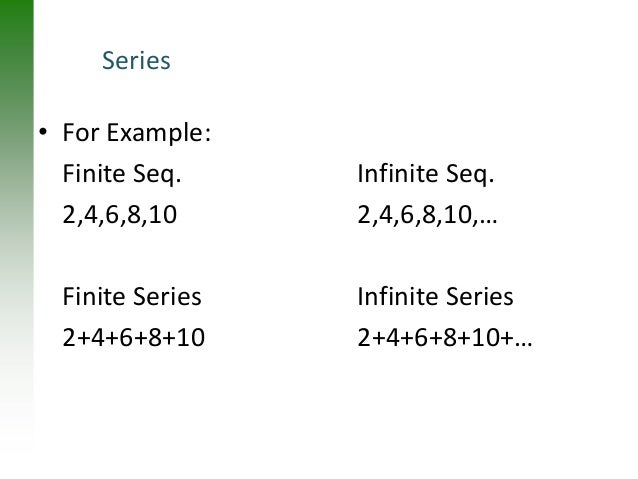 Calculas sequence and series