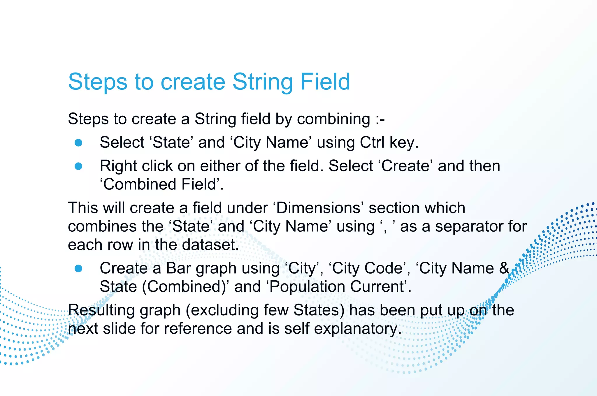 Calculated Fields in Tableau | PPTX