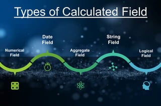 Calculated Fields in Tableau | PPTX