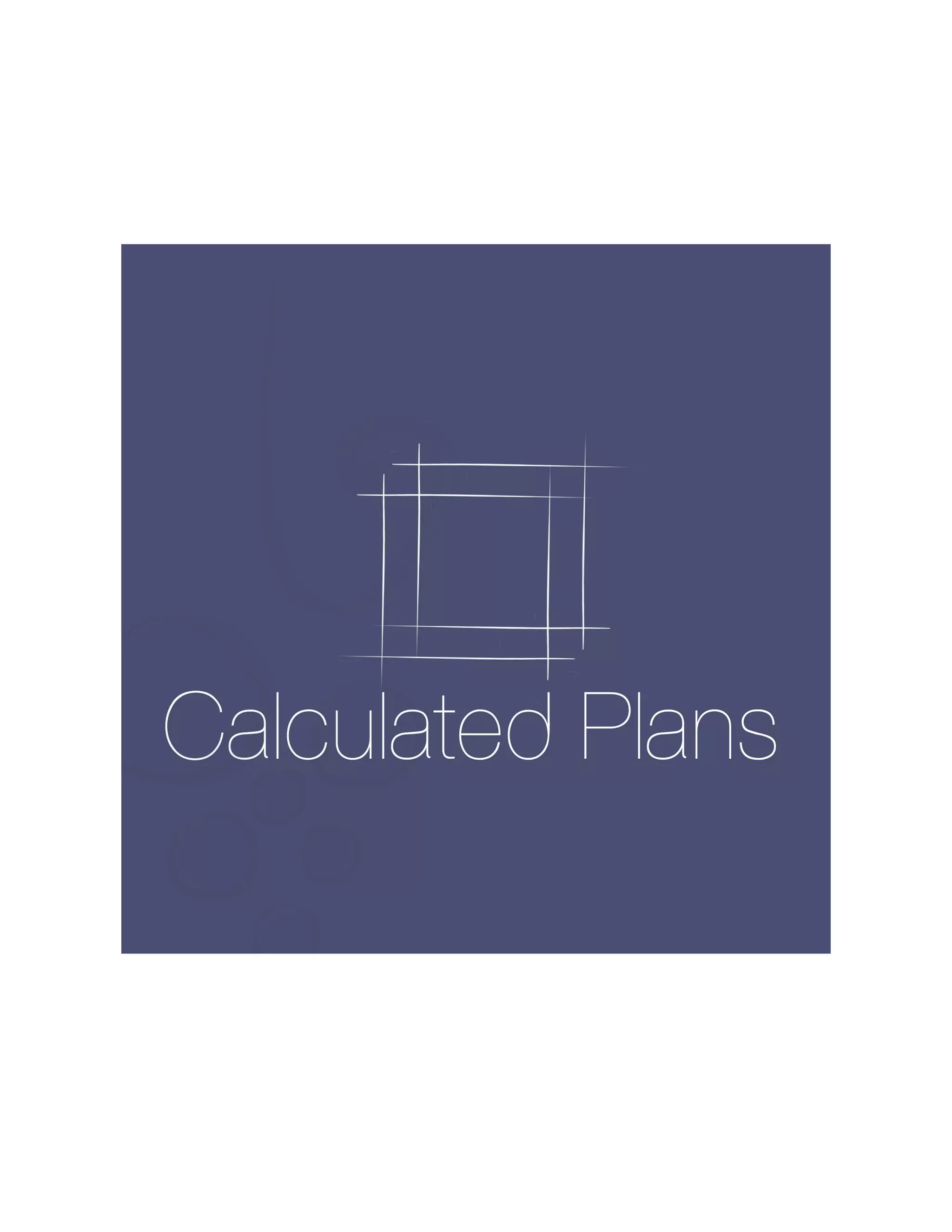 Calculated plans vermont architects | PDF