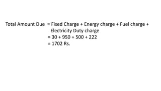Calculate electricity bill | PDF | Gas and Electric | Home Utilities