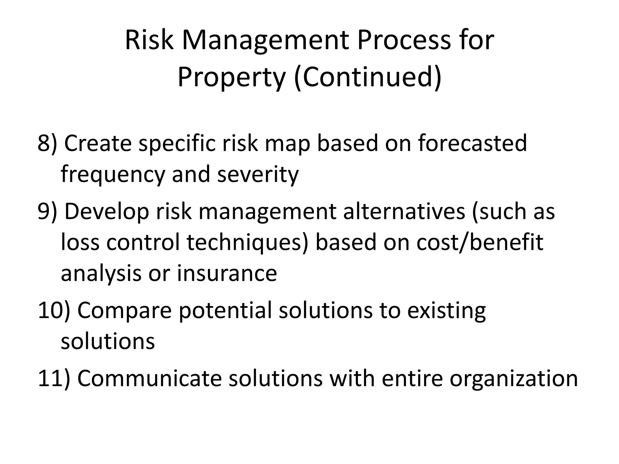 Calculate the Risk | PPT