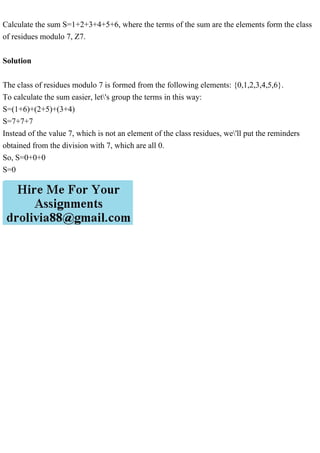 Calculate the sum S=1+2+3+4+5+6, where the terms of the sum are the .pdf