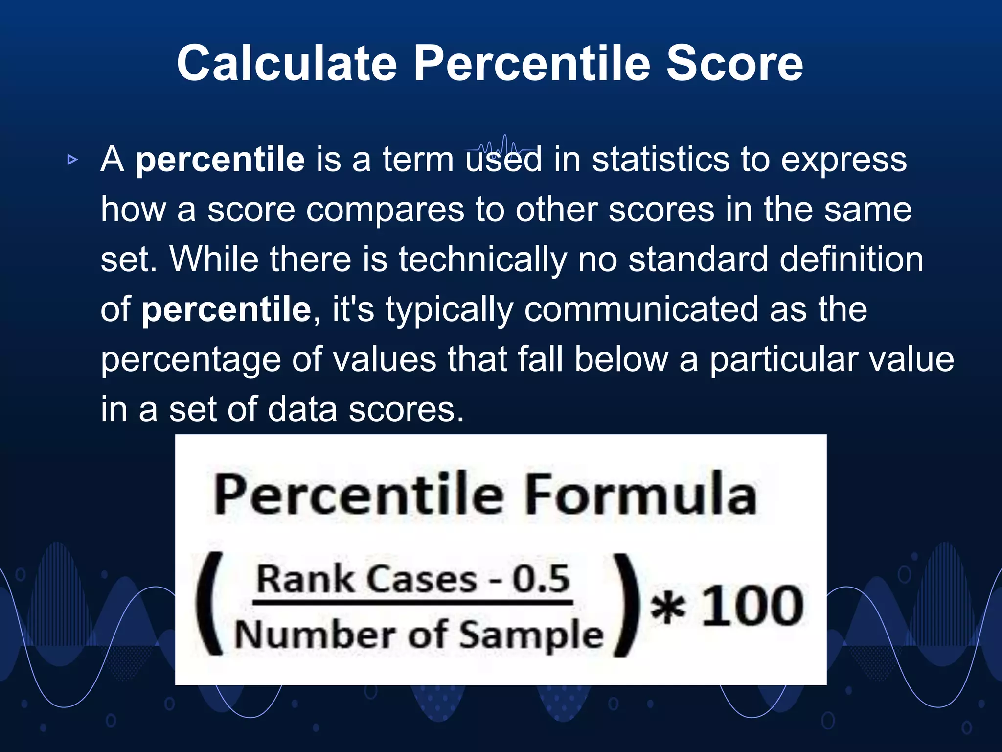 Calculate z score, t score and percentile in minitab | PPTX