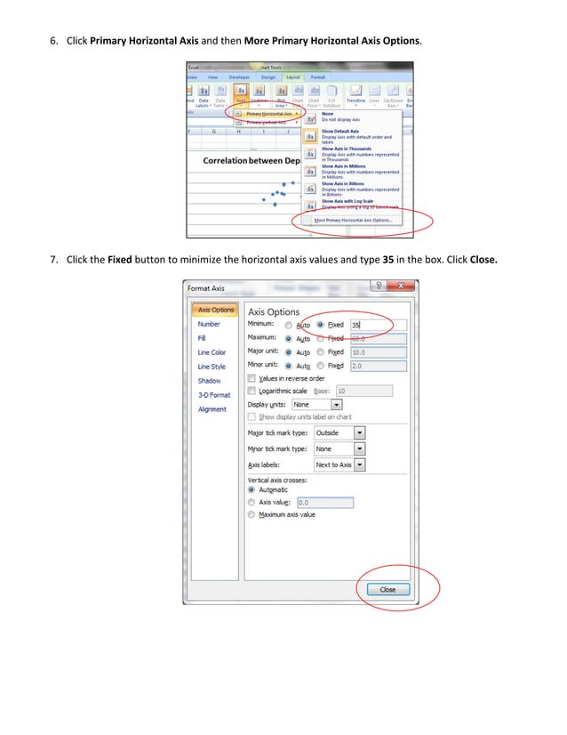 Calculating a correlation coefficient and scatter plot using excel | PDF
