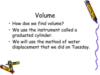 Calculating And Finding Density | PPT | Physics | Science