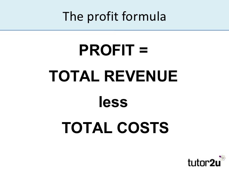 Calculating and Interpreting Profit