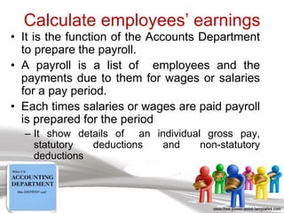 Calculating employee earnings for csec | PPTX