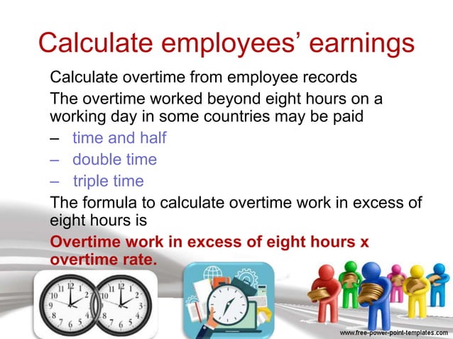 Calculating employee earnings for csec | PPTX