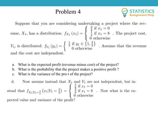 Calculating Expected Values and Variances in Statistics | PPT
