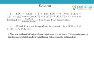 Calculating Expected Values and Variances in Statistics | PPT