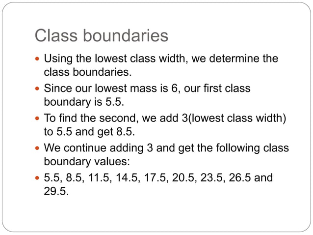 Calculating frequency densities | PPT
