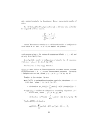 Calculating Mine Probability in Minesweeper | PDF