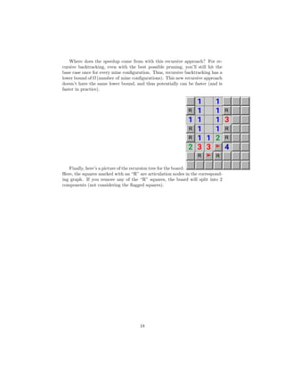 Calculating Mine Probability in Minesweeper | PDF