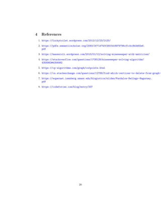 Calculating Mine Probability in Minesweeper | PDF