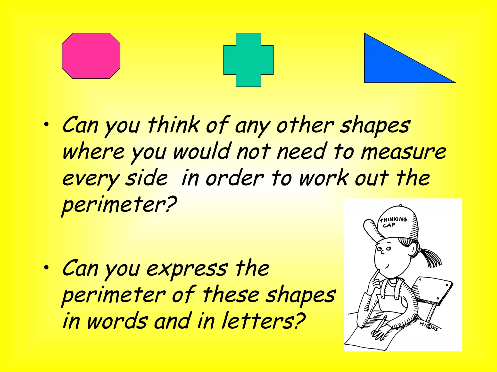 Calculating Perimeter | PPT