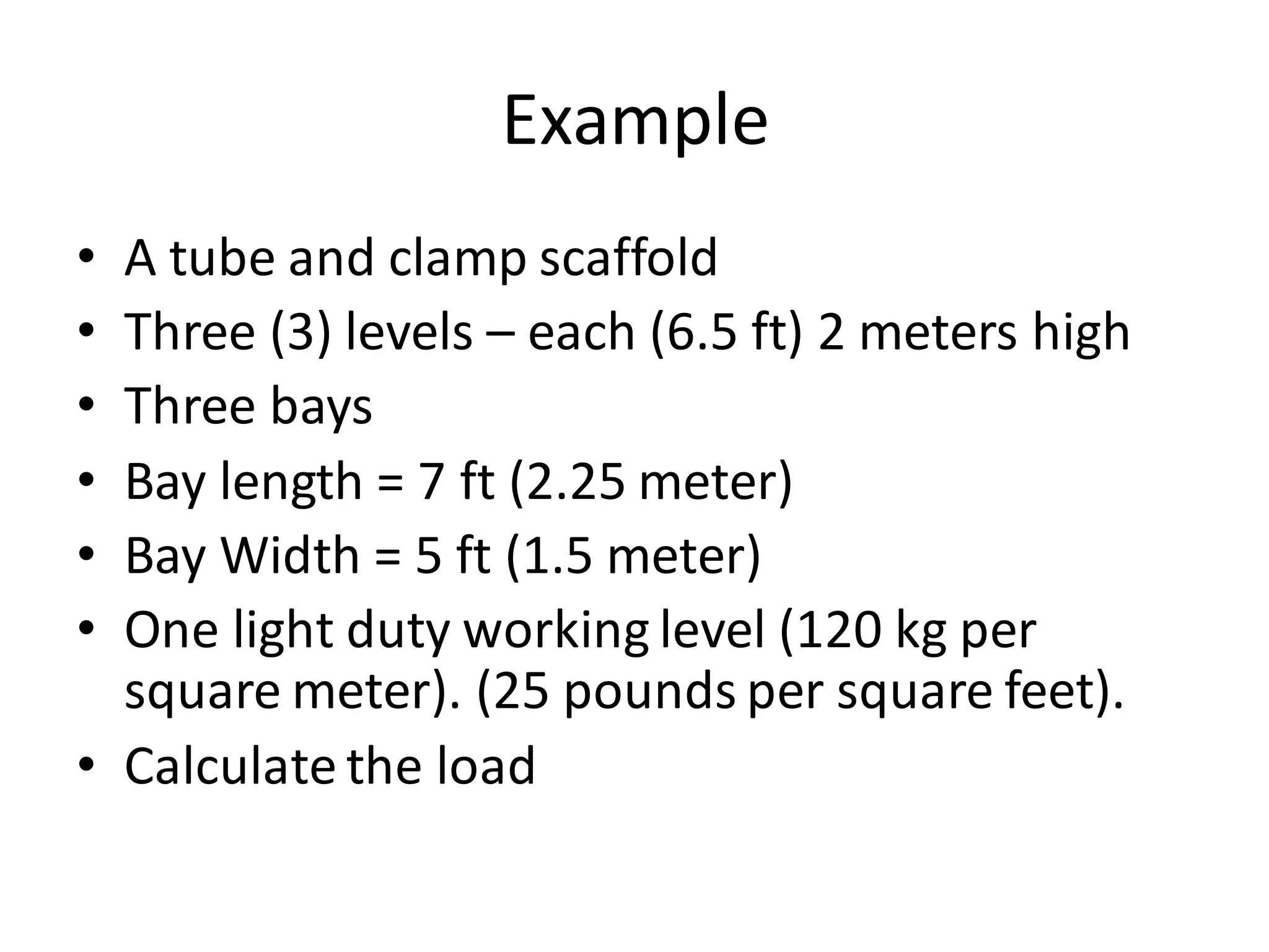Calculating Scaffold Loads | Gaurav Singh Rajput | PDF