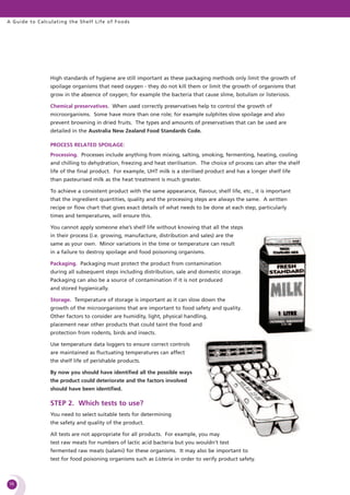 Calculating shelf life of foods | PDF