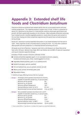 Calculating shelf life of foods | PDF