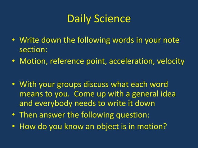 Calculating speed | PPT