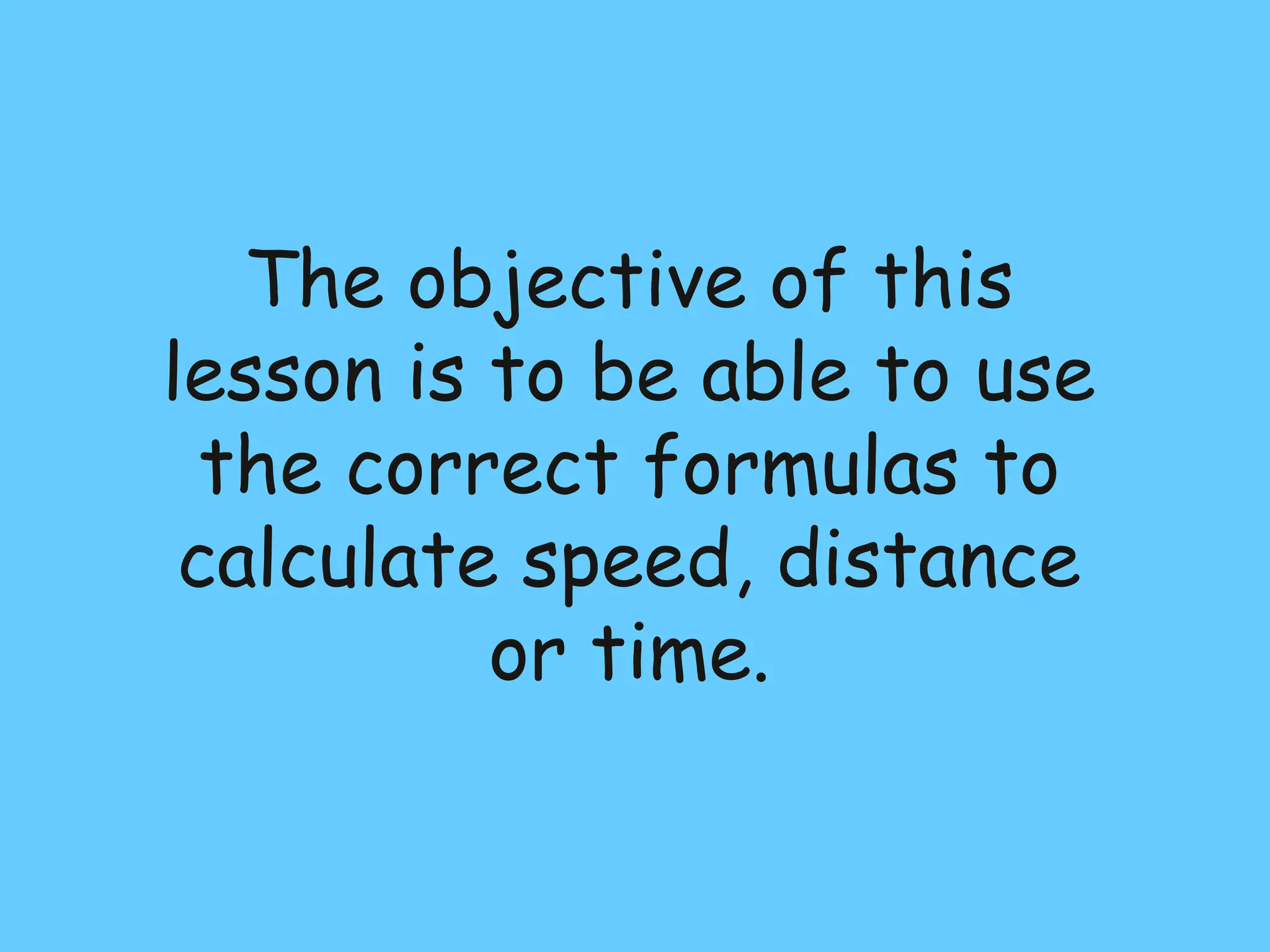 Calculating speed time and distance (3).ppt