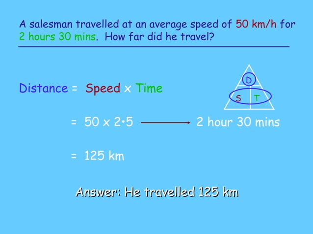 Calculating speed time and distance (3).ppt