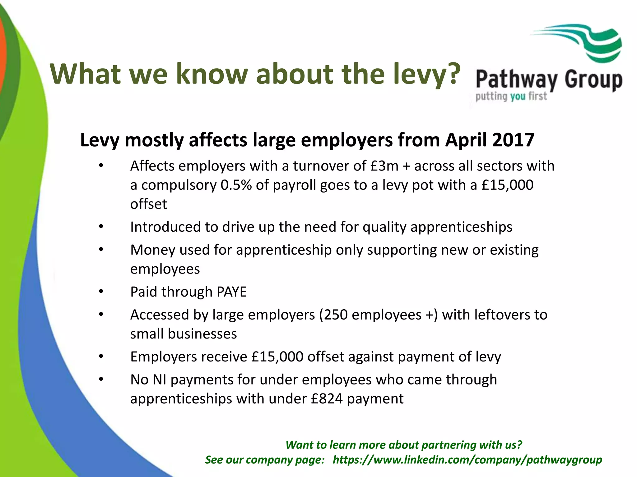 Calculating the apprenticeship levy | PPT