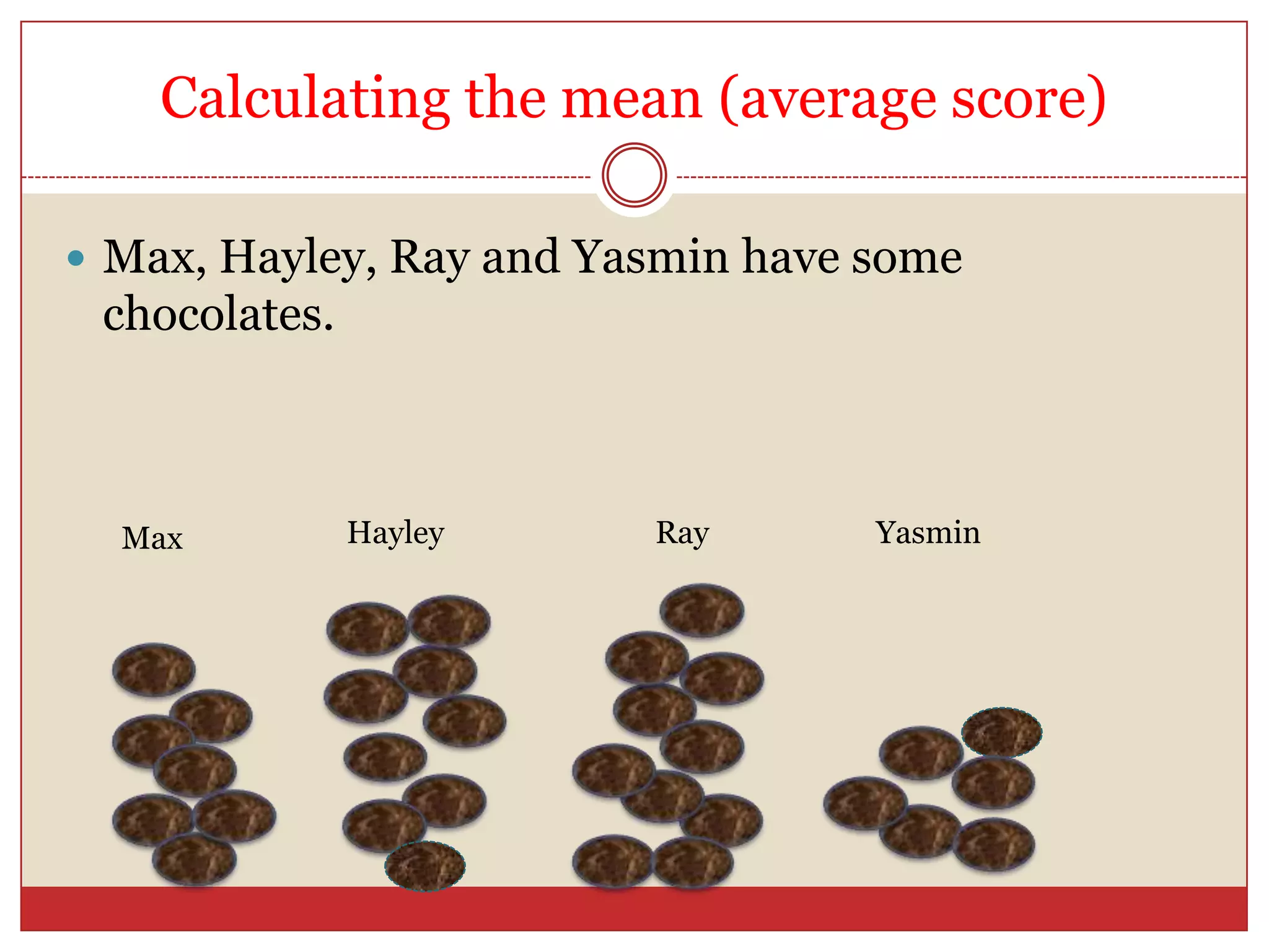 Calculating the mean, median and mode | PPTX