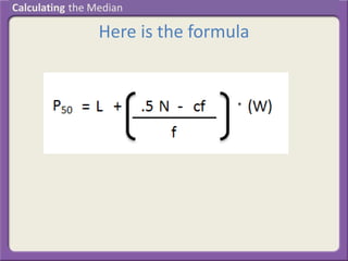 Calculating the Median | PPTX