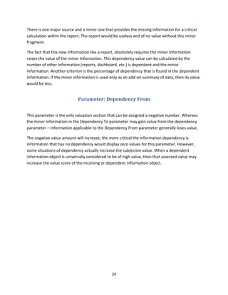 Calculating the subjective value of information: A formula | PDF