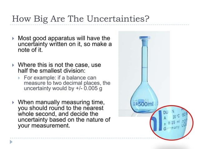 Calculating Uncertainties Pptx