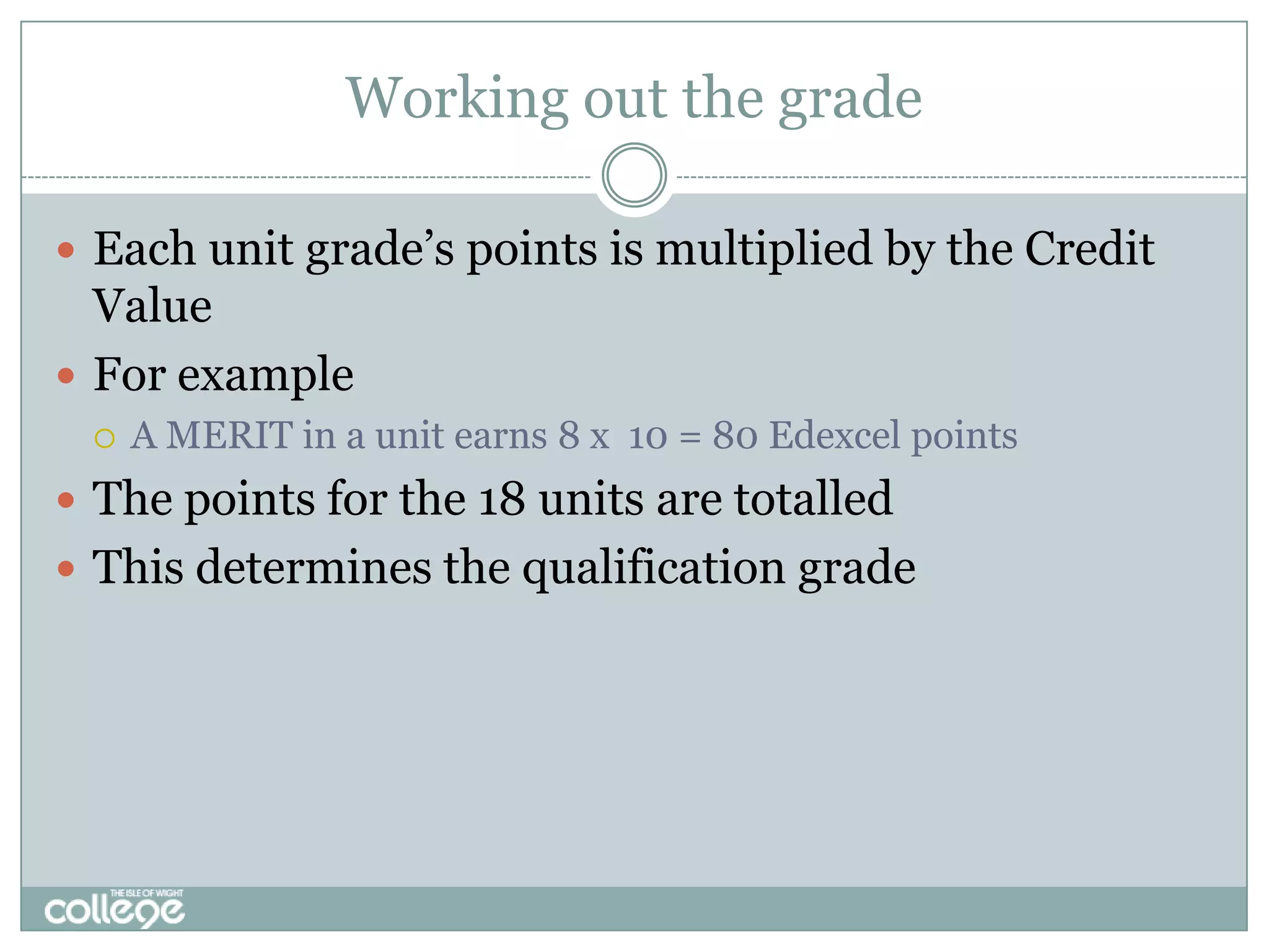 Calculating your grade | PPT