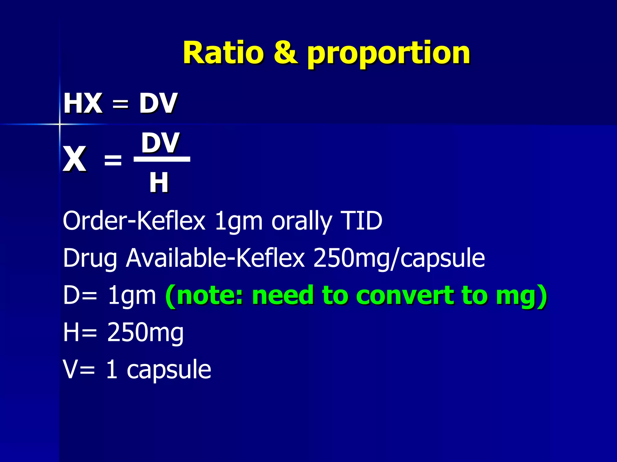 Drug Calculation | PPT