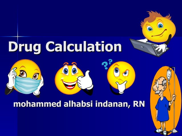 Drug Calculation | PPT