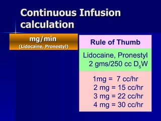 Drug Calculation | PPT